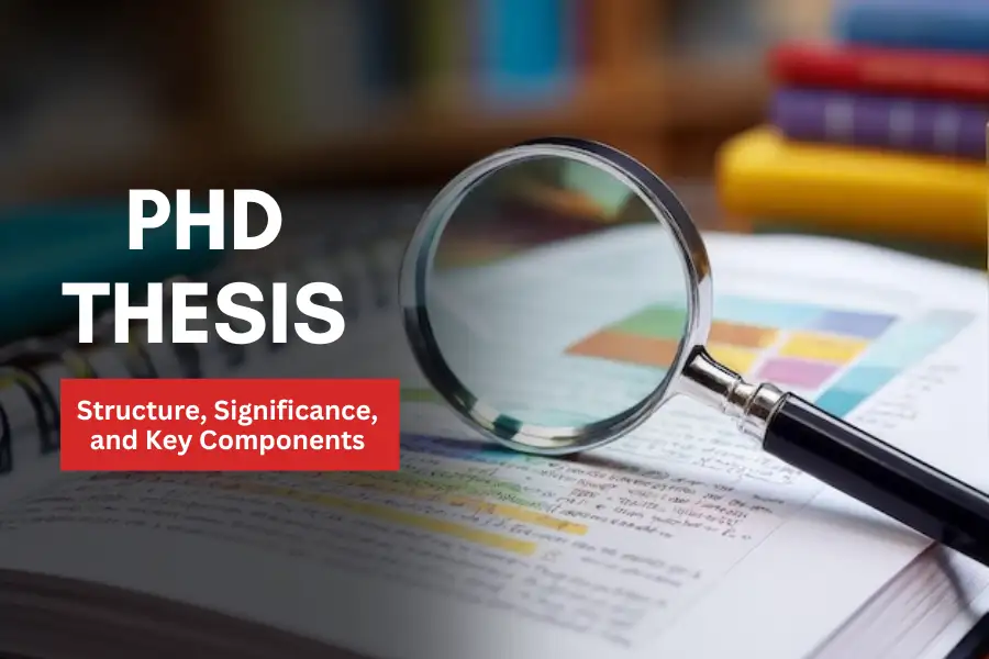 PhD Thesis : Structure, Significance, and Key Components Phd Admission
